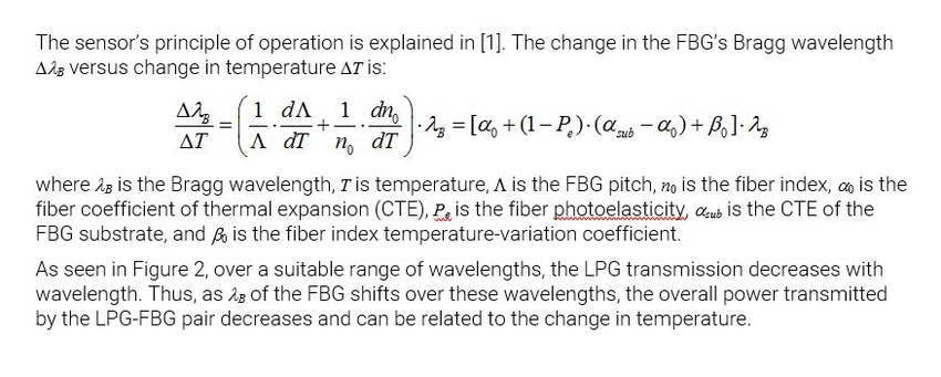 Thermal Sensing: FBG-Based Temperature Sensor | Synopsys