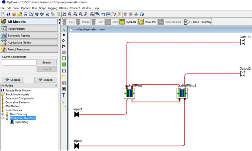 Custom PDKs: Ring Resonator | Synopsys