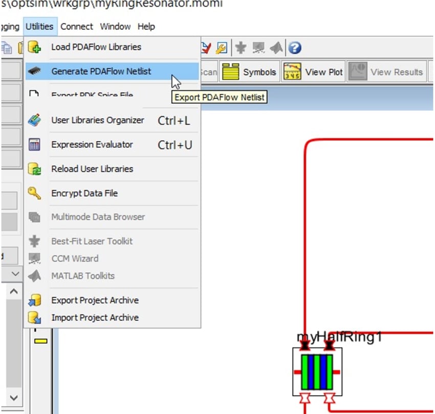 Custom PDKs: Ring Resonator | Synopsys