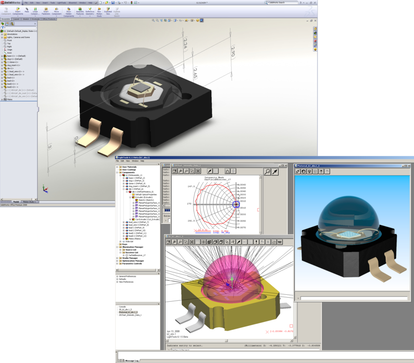 SOLIDWORKS Link Module - Synopsys Optical Solutions