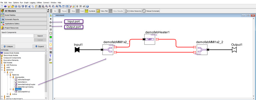 Bidirectional Interface Between OptSim Circuit and OptoDesigner