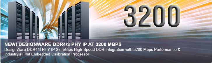 DesignWare DDR4/3 PHY IP